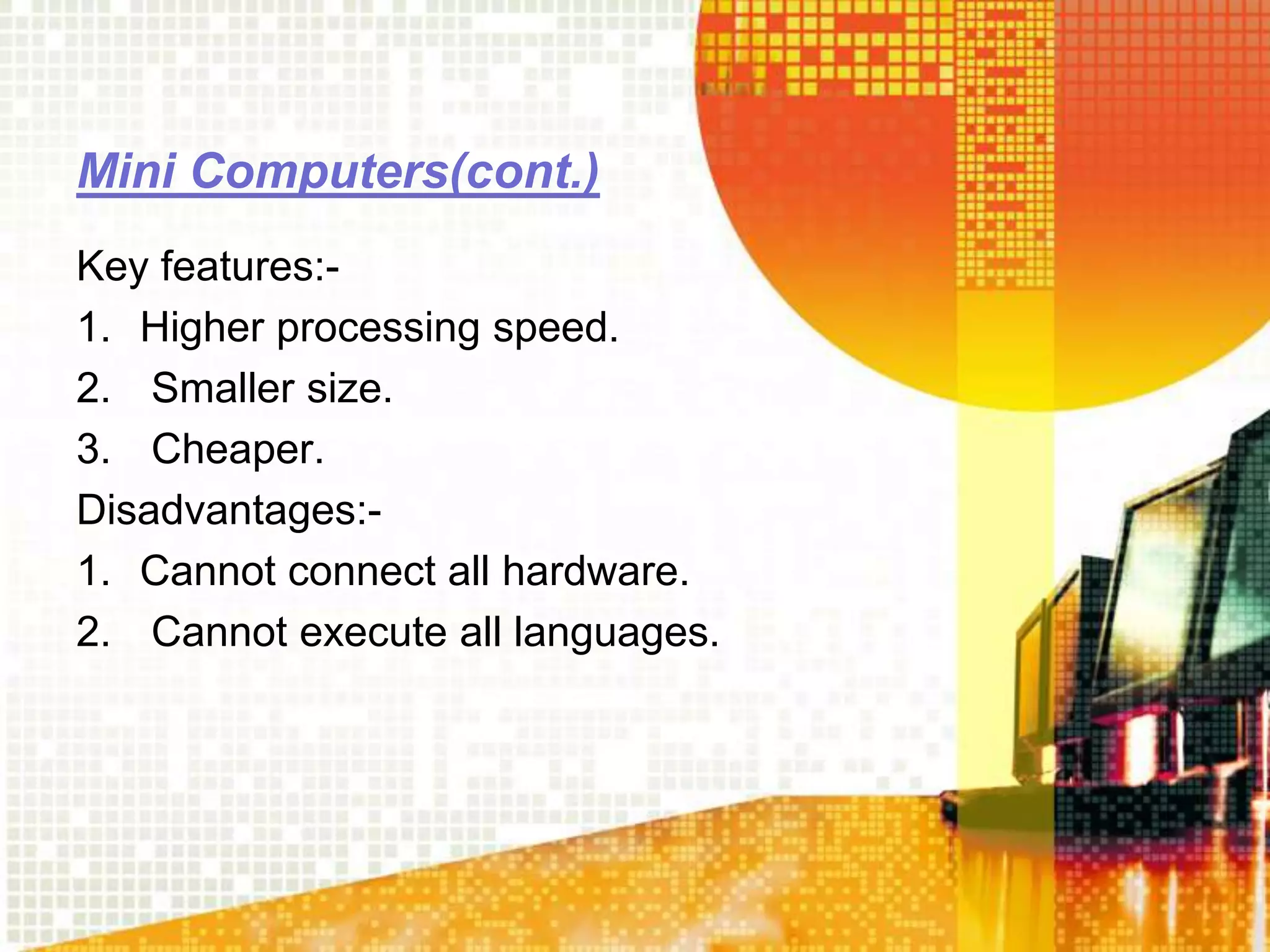 Types of Computer | PPTX | Computing | Technology & Computing