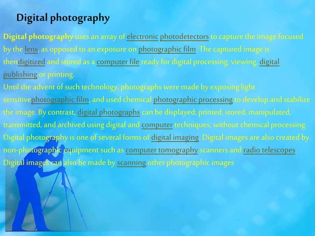 ppt about photography | PPTX