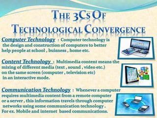 convergence of technologies | PPTX