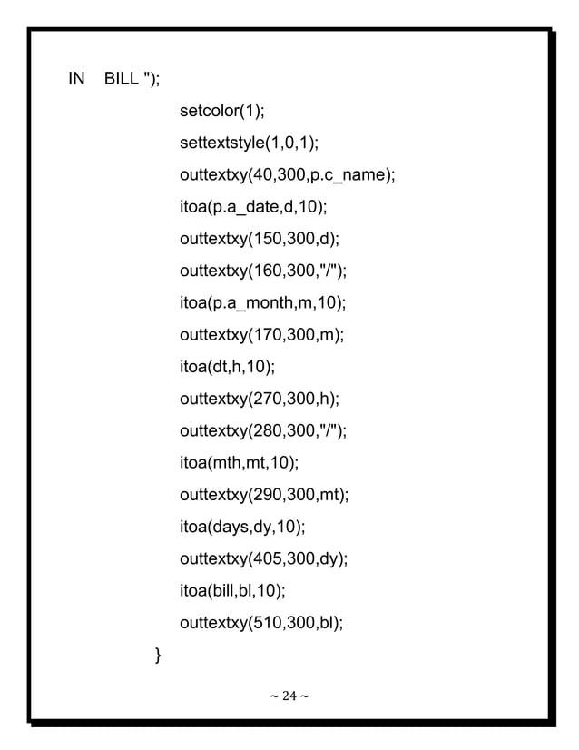Computer Investgatort Project (HOTEL MANAGEMENT SYSTEM) | PDF