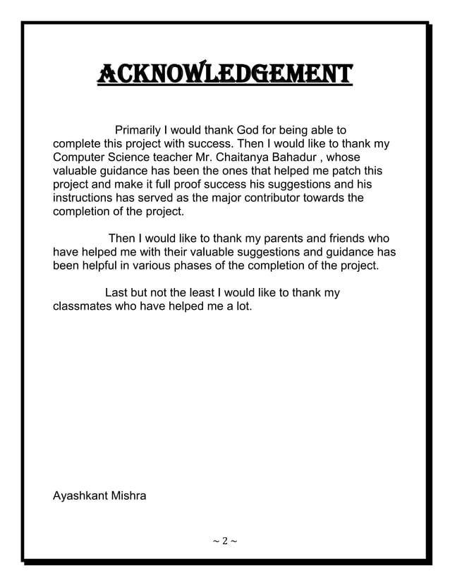 Computer Investgatort Project (HOTEL MANAGEMENT SYSTEM) | PDF