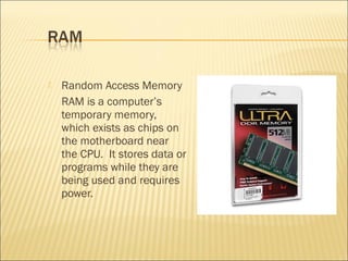 Computer for class 6th | PPT