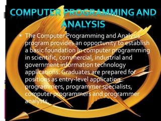 Computer Programming | PPTX