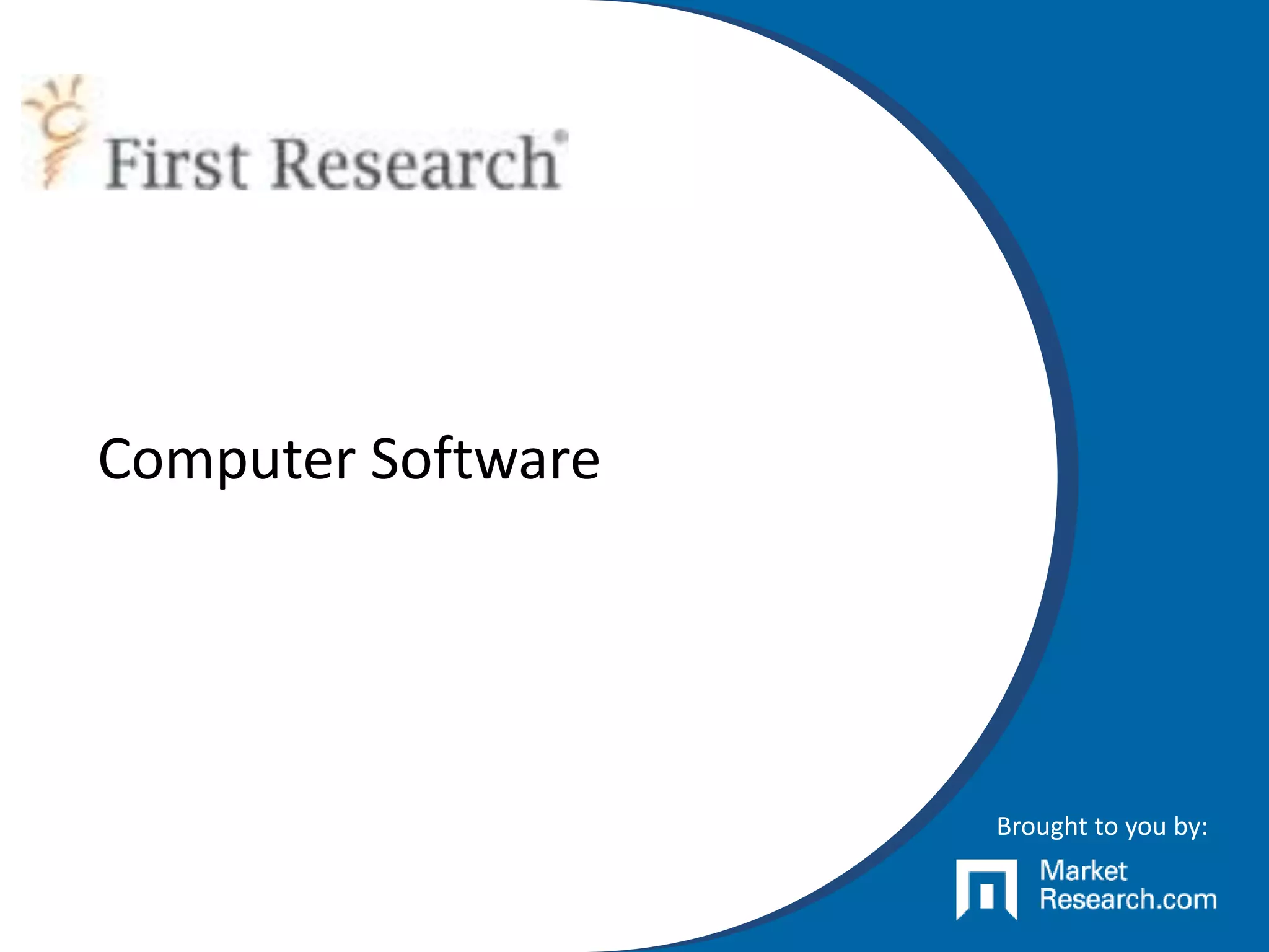 Computer Software | PPT