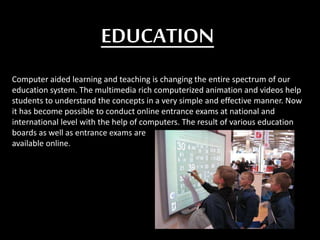 APPLICATIONS OF COMPUTER | PPTX