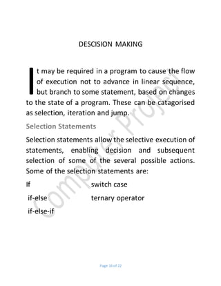 Basics of Java | PDF
