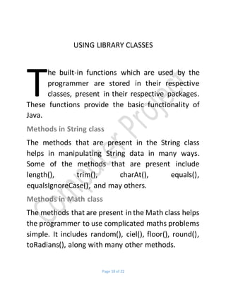 Basics of Java | PDF