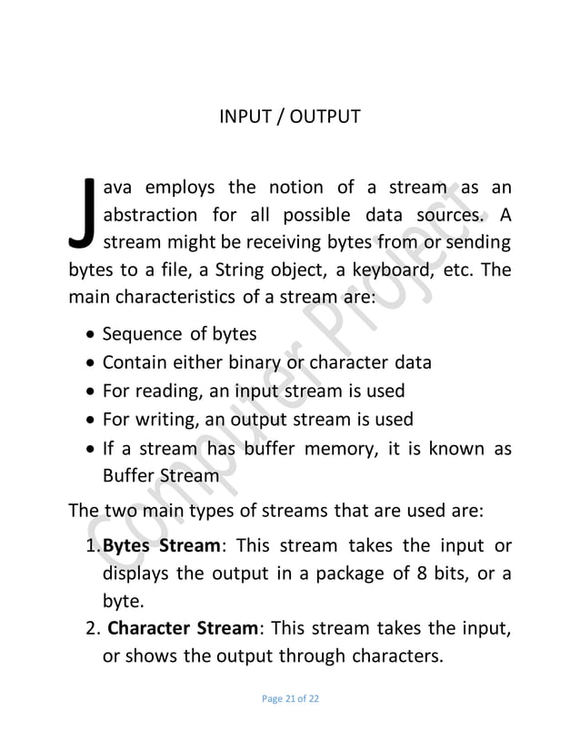 Basics of Java | PDF