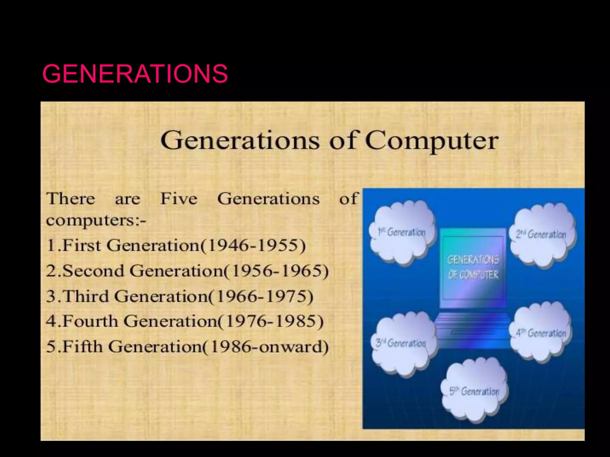 Generation of Computer | PPT