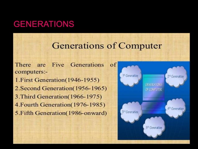 Generation of Computer | PPT