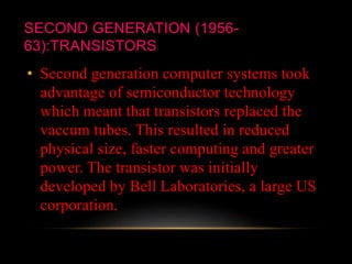 Generation of Computer | PPT