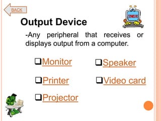 Five Primary Goups of Computer Hardware | PPTX