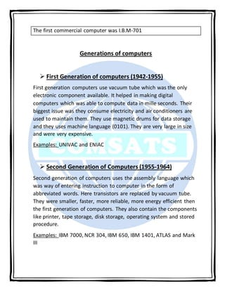ACM, Real world everyday applications of computer science. History of ...
