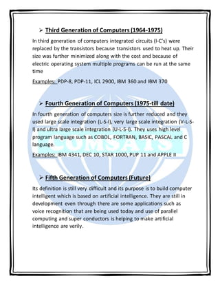 ACM, Real world everyday applications of computer science. History of ...
