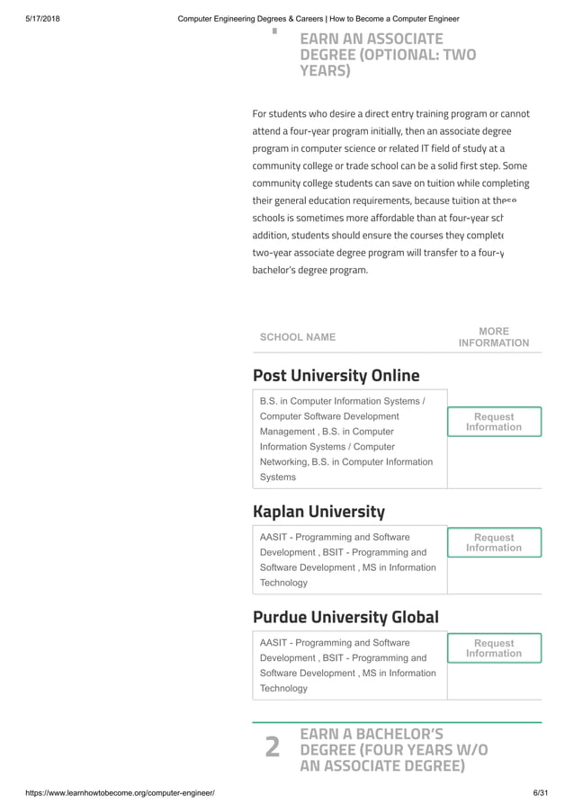 Computer engineer | PDF