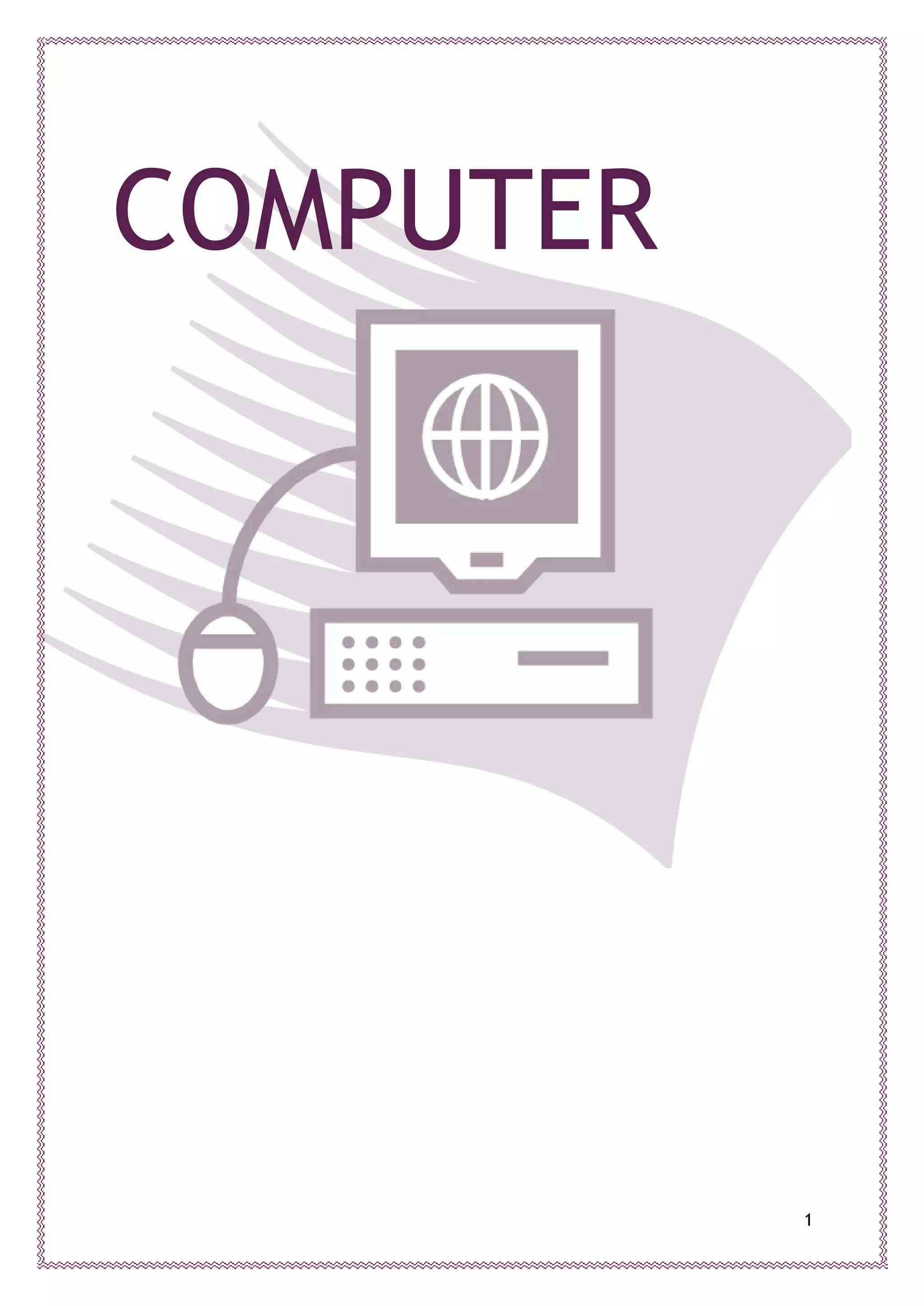 Computer | DOCX | Computer Peripherals | Computing