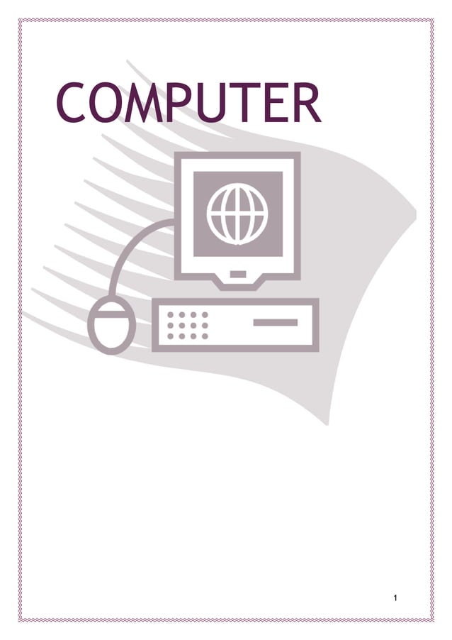 Computer | DOCX | Computer Peripherals | Computing
