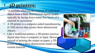 3D Technology | PPTX | 3-D Graphics | Computer Software and Applications