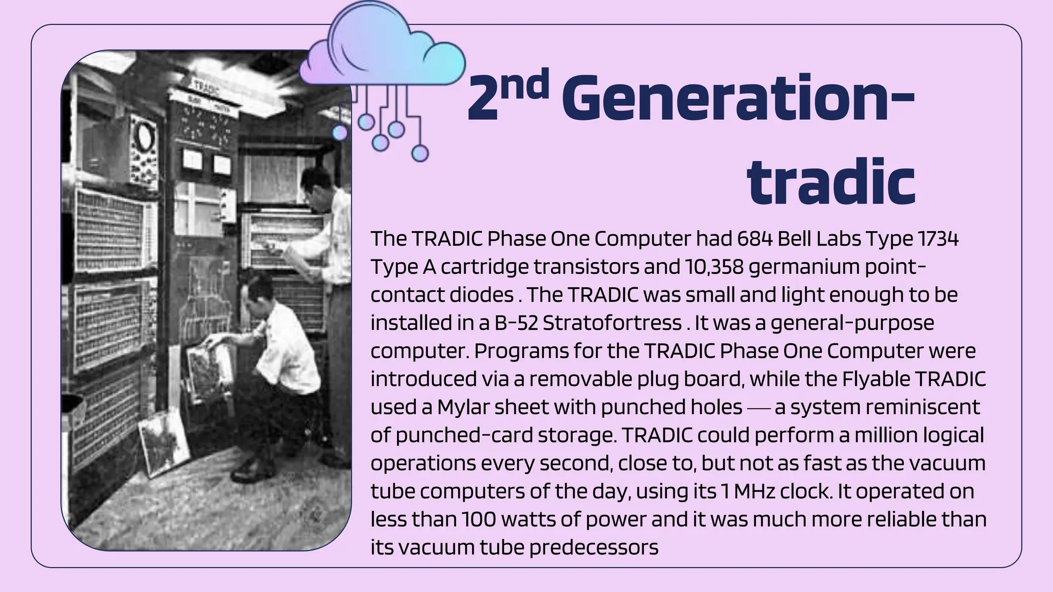 computer-2.pptx the generation of computer slide. | PPTX | Computing | Technology & Computing