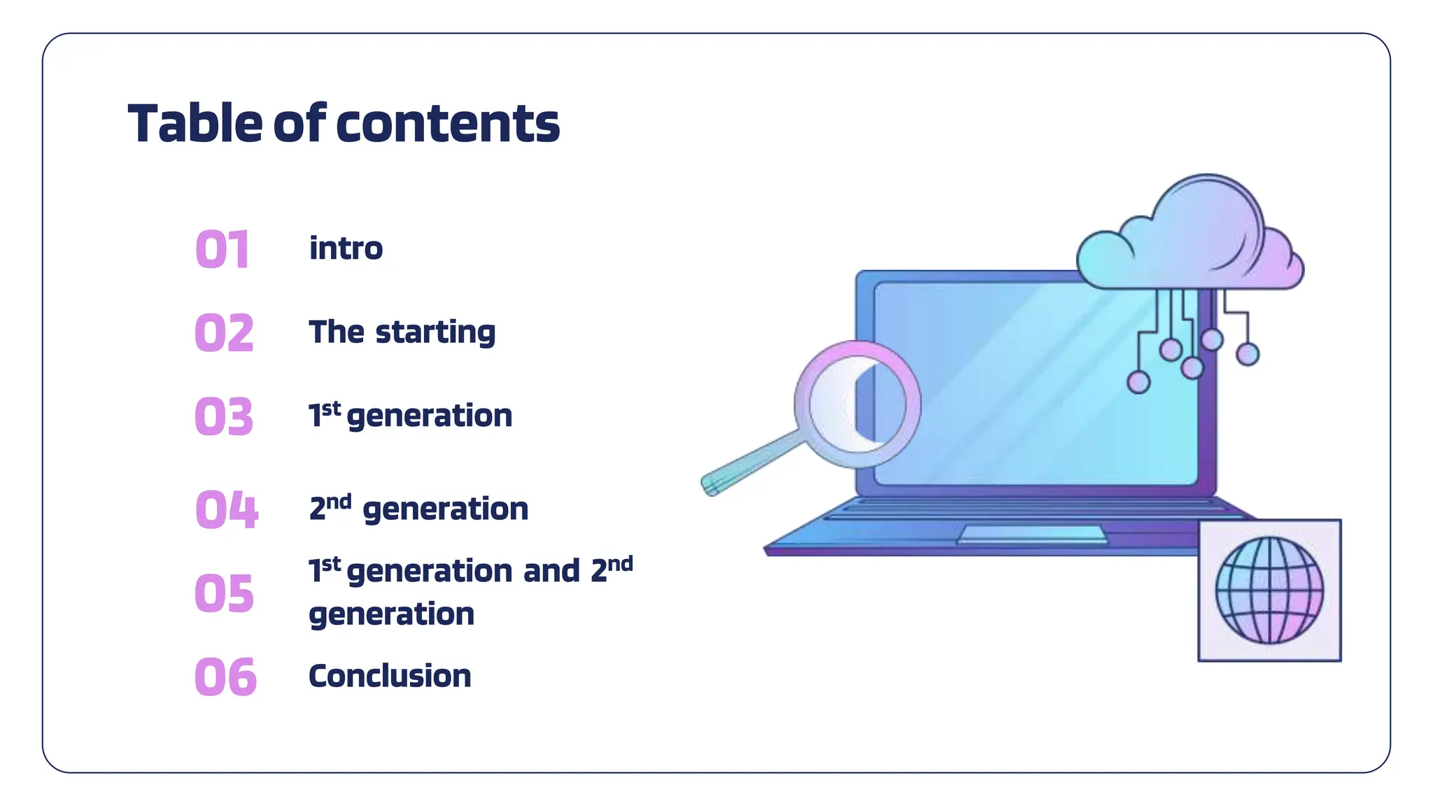 Computer 2pptx The Generation Of Computer Slide Pptx Computing