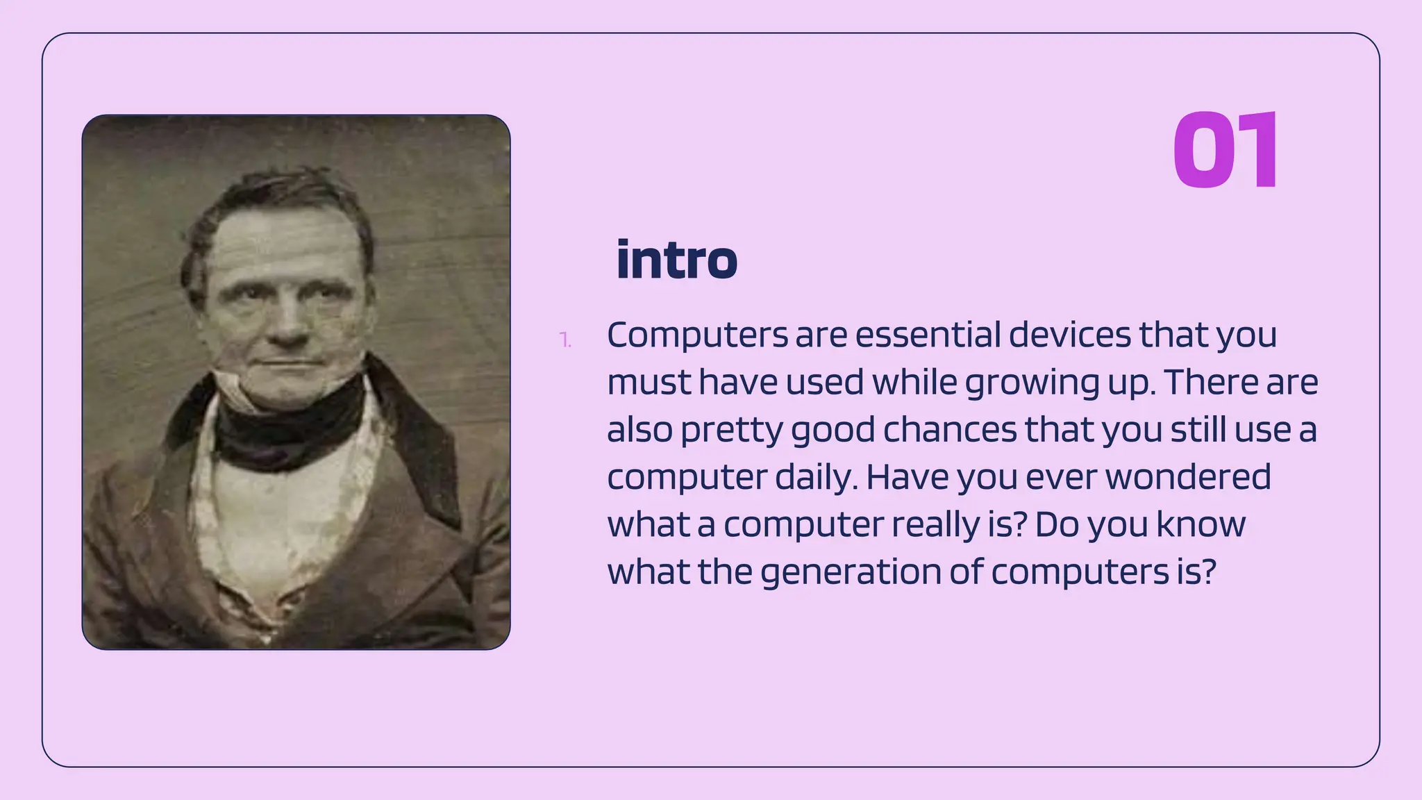 Computer 2pptx The Generation Of Computer Slide Pptx Computing Technology And Computing