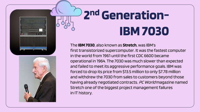Computer 2pptx The Generation Of Computer Slide Pptx Computing Technology And Computing