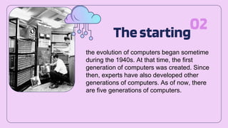 computer-2.pptx the generation of computer slide. | PPTX | Computing ...