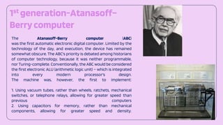computer-2.pptx the generation of computer slide. | PPTX | Computing ...