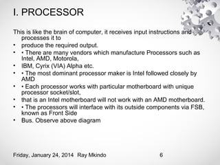Computer motherboard | POT | Computer Peripherals | Computing
