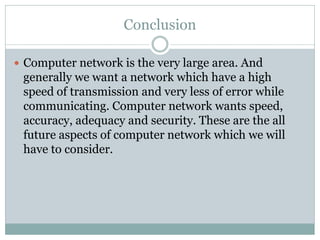 Computer network | PPT