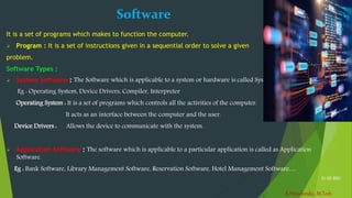Knowing Computer | PPTX | Operating Systems | Computer Software and Applications