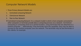 Networking Terminology | PDF