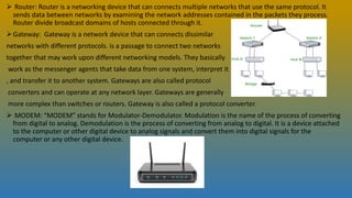 Networking Terminology | PDF