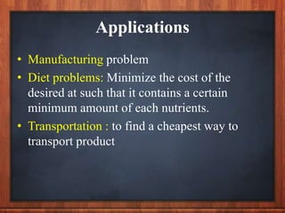 Operations Research | PPTX