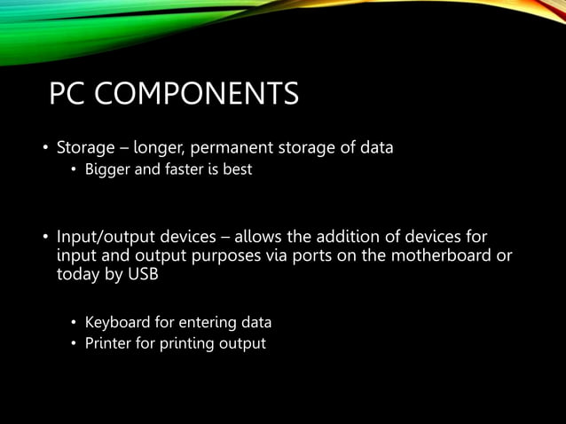 Computer.ppt | Consumer Electronics | Technology & Computing