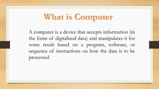 COMPUTER | PPT