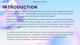 COMPUTER network | PPTX