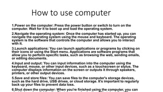 About computer | PPT