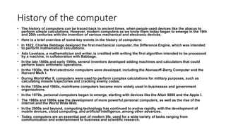 About computer | PPT