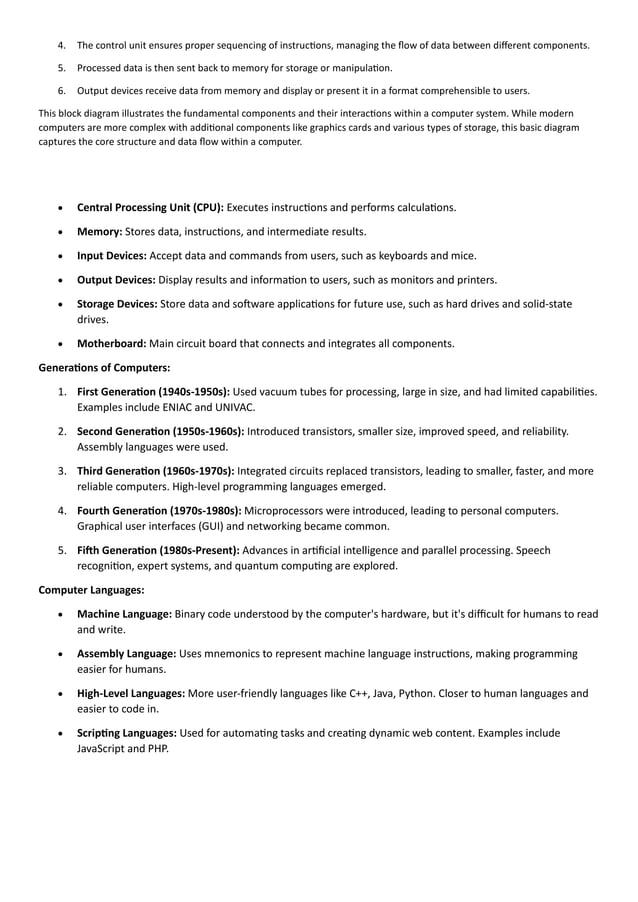 COMPUTER.docx | Operating Systems | Computer Software and Applications