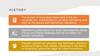 Introduction to Computers and it's History | PPT