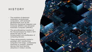 Introduction to Computers and it's History | PPT