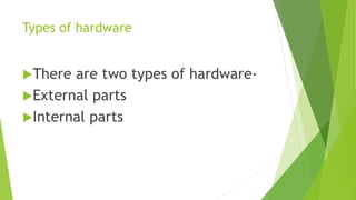 introduction of computer & its fundamentals | PPT