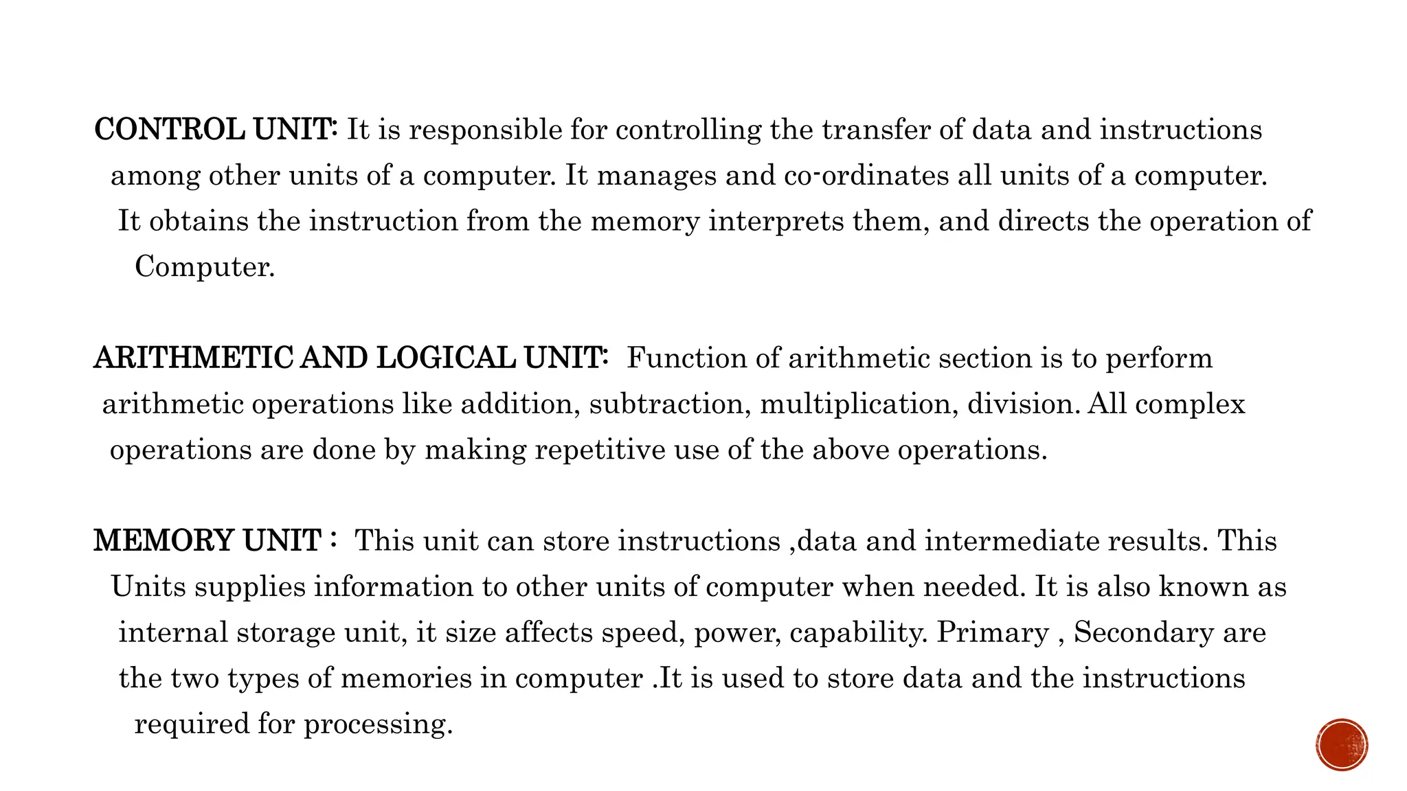 Elements of computer and brief introduction | PPTX