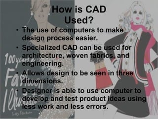 Computer Aided Design (Cad) For Fashion | PPT