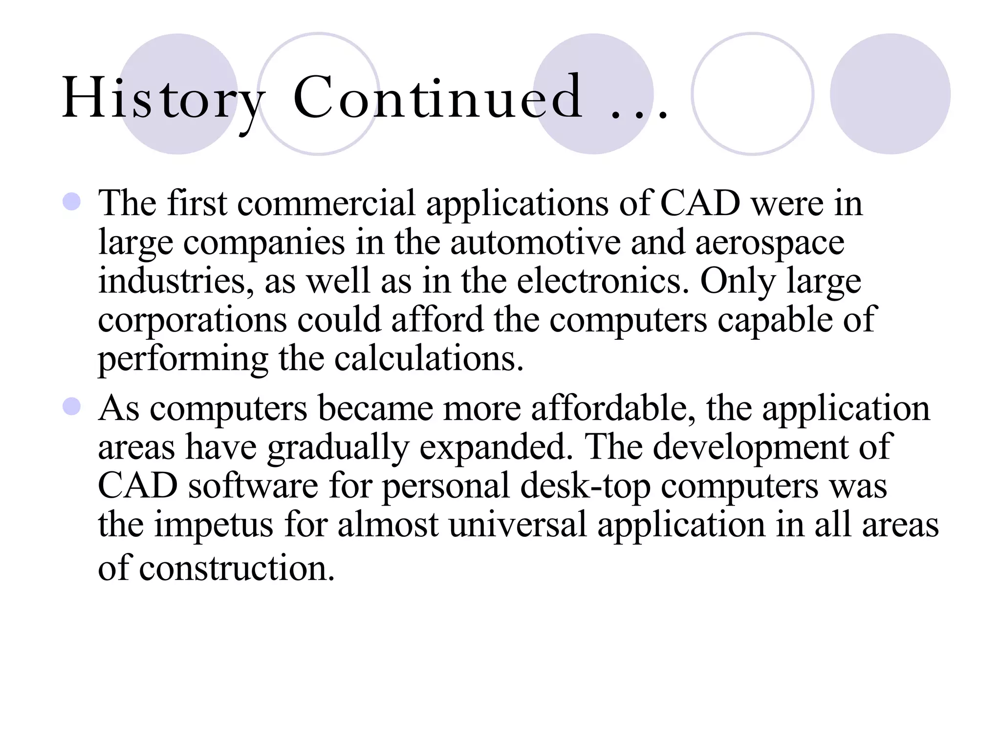 Computer Aided Design Powerpoint Project | PPT