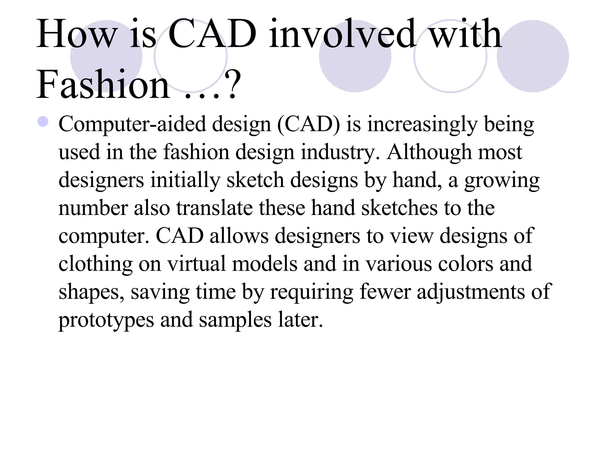 Computer Aided Design Powerpoint Project | PPT