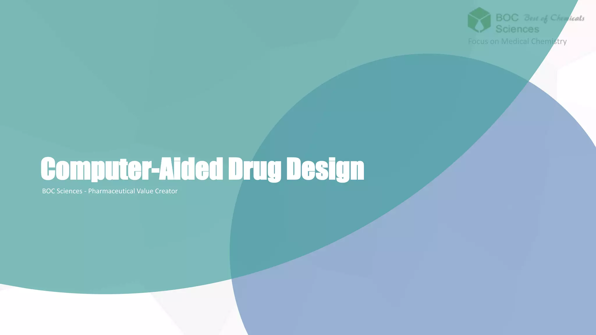 Computer Aided Drug Design Boc Sciences Pptx