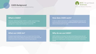 Computer aided-drug-design-boc sciences | PPTX