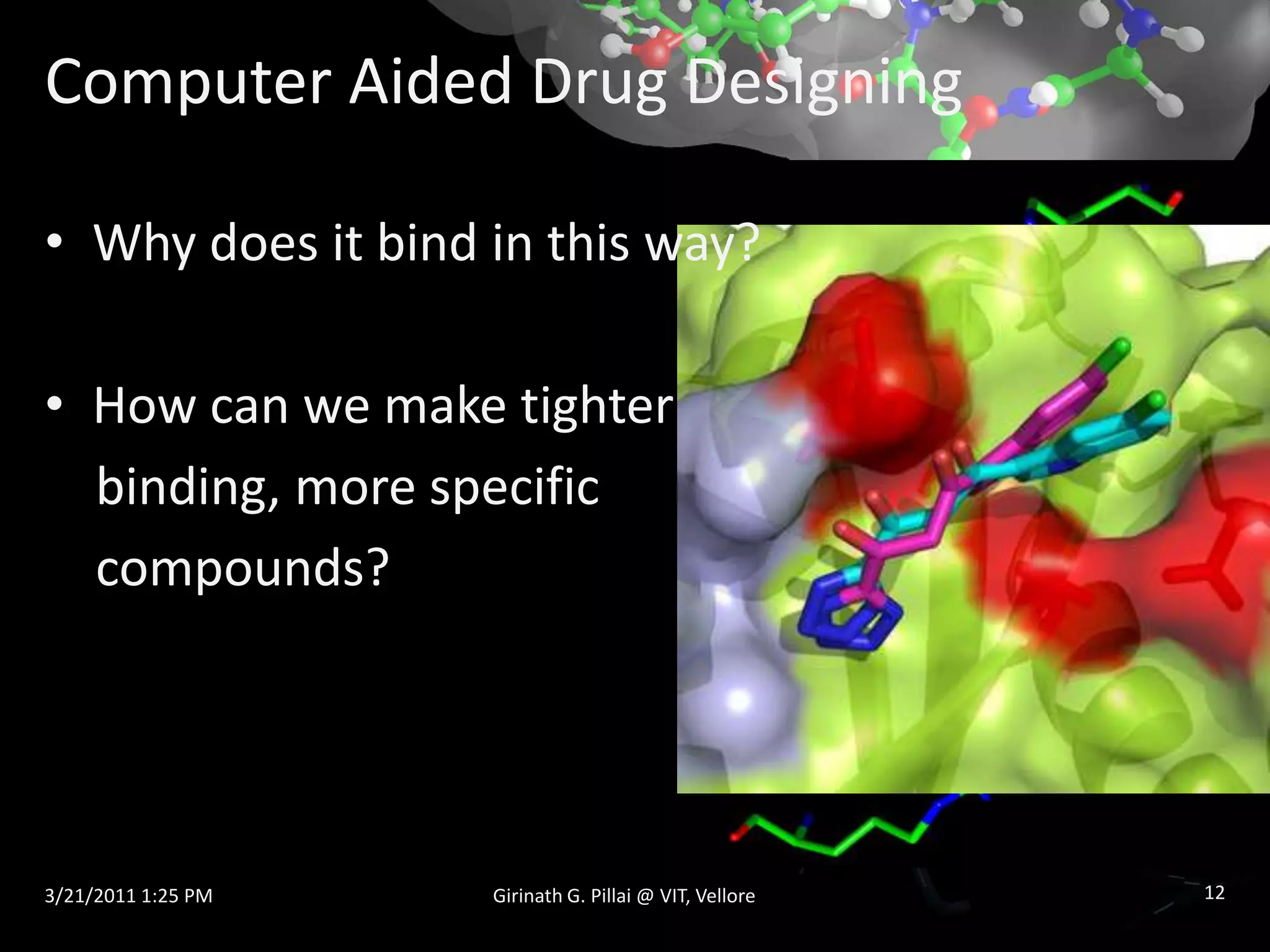 Computer Aided Drug Design and Discovery : An Overview (2006) | PDF